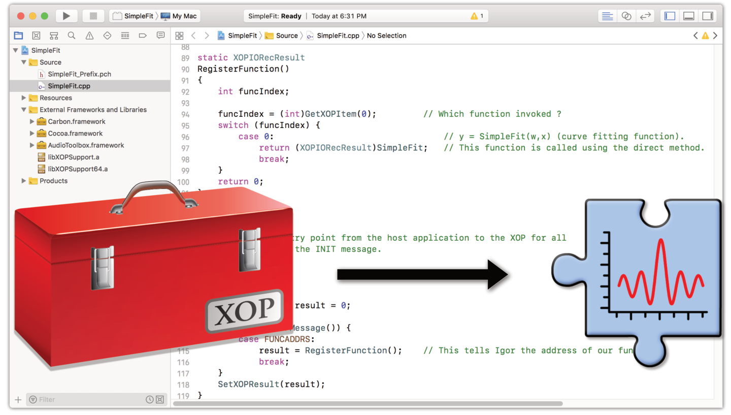 Igor XOP Toolkit | Igor Pro by WaveMetrics